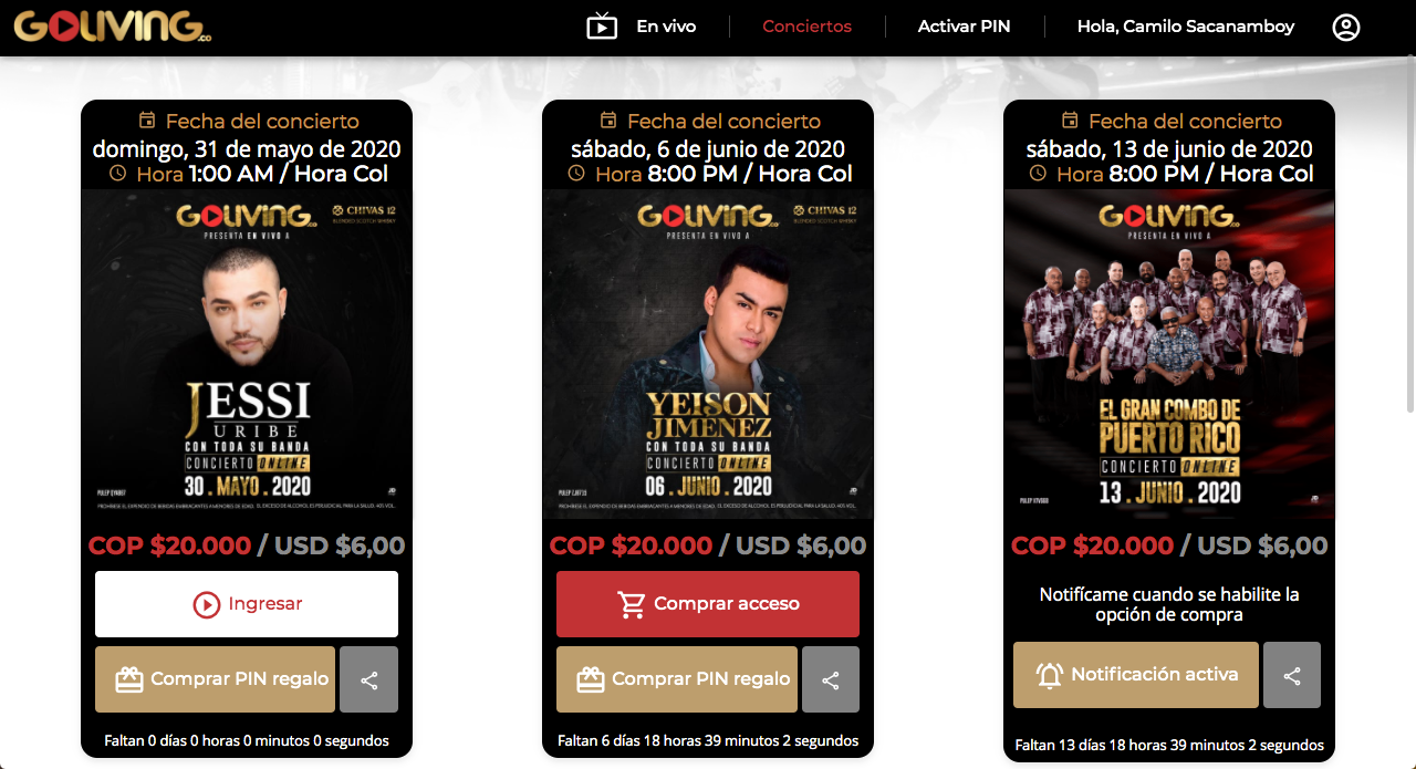 Plataforma Go Living 2 - Peewah