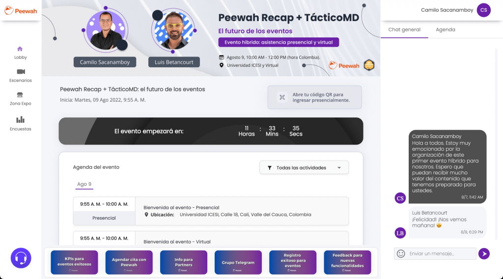 Revive el Peewah Conf de agosto 2022: El Futuro de los Eventos - Peewah